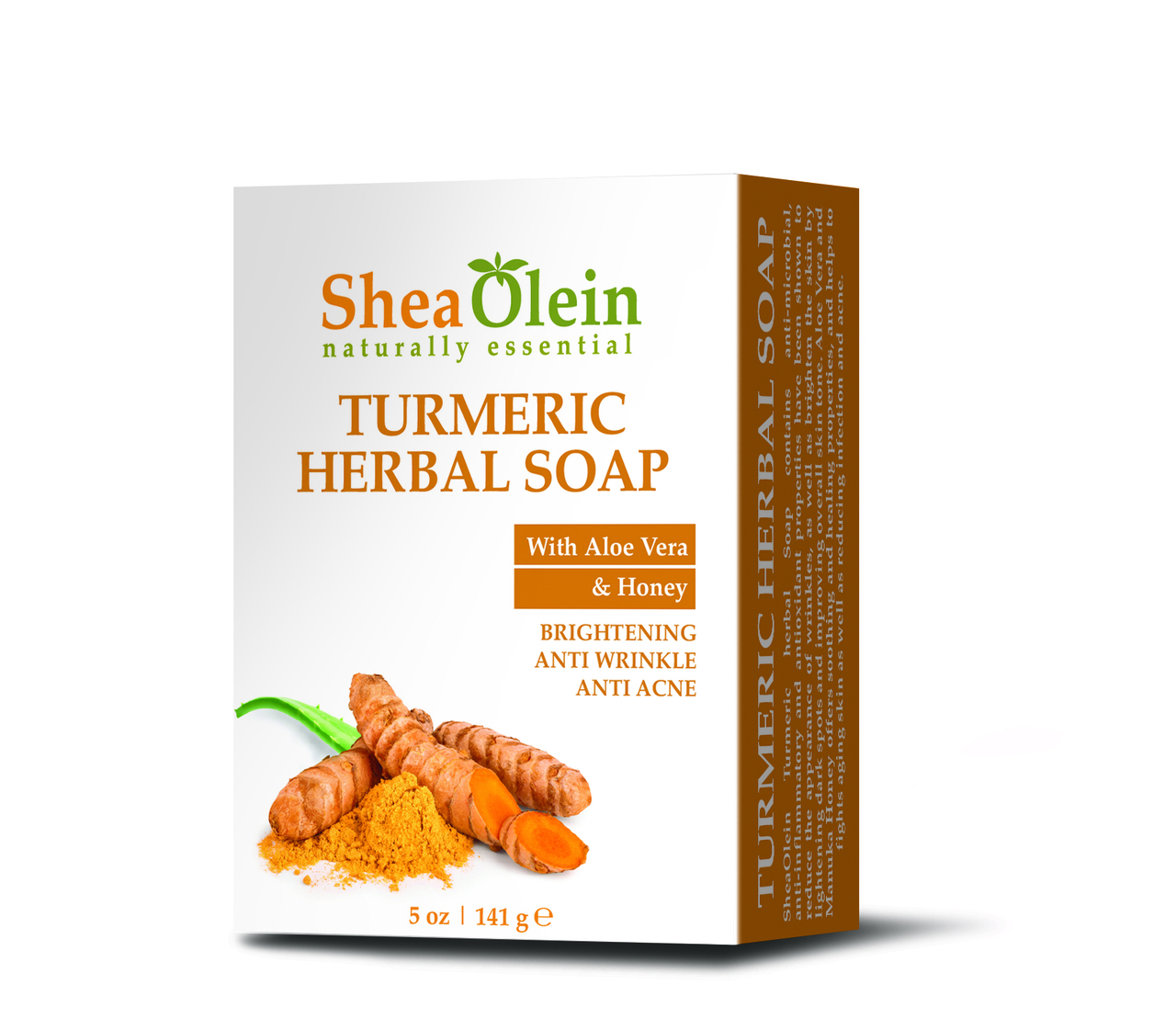 Turmeric Herbal Soap with Aloe Vera & Honey - Royal Scent Of A Moor